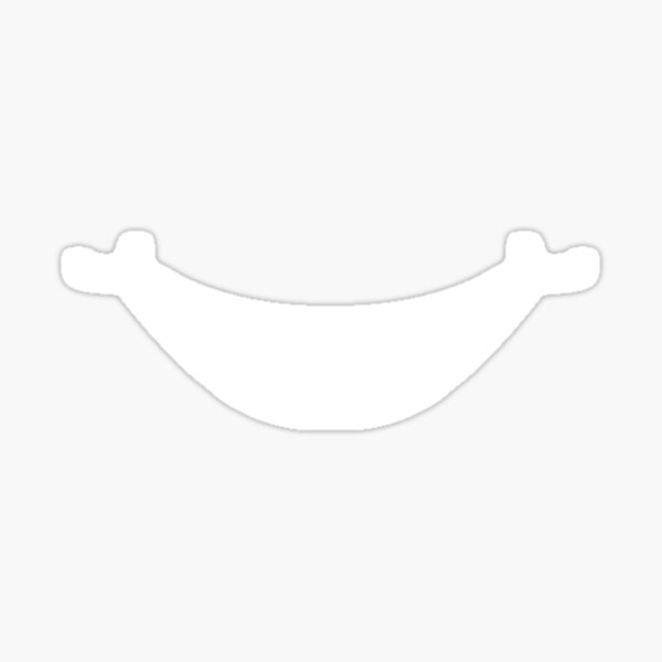 "Smiling Mouth" Sticker for Sale by medben | Redbubble