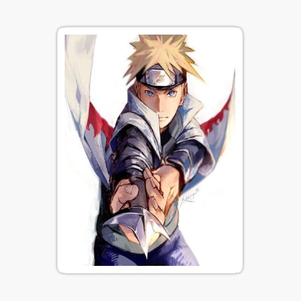 "minato" Sticker by zizougaming | Redbubble