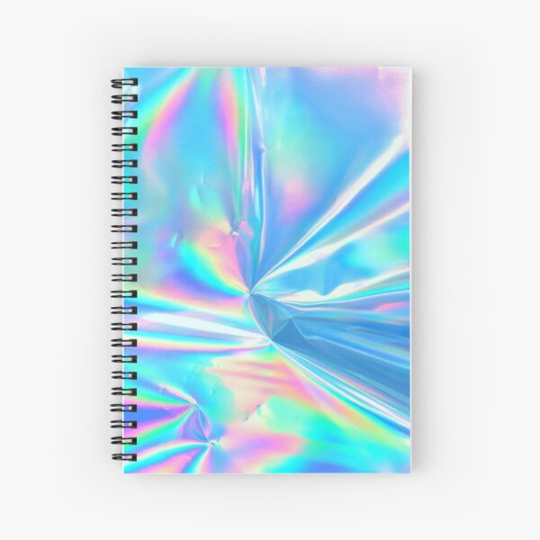 Holographic Spiral Notebooks | Redbubble