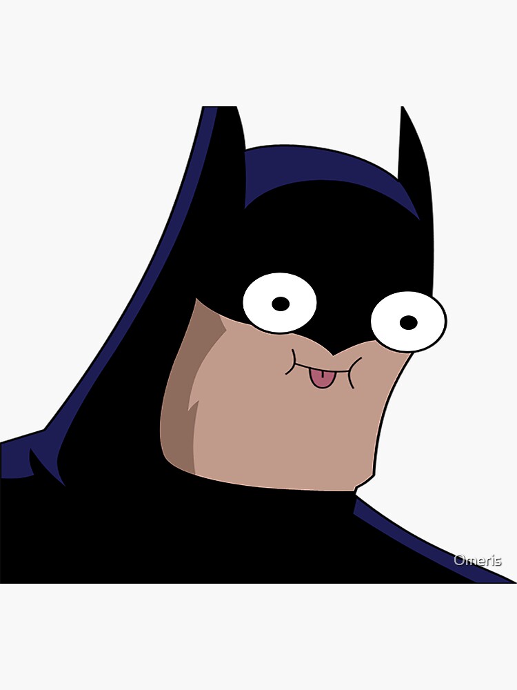 "Derp same bat" Sticker by Omeris | Redbubble