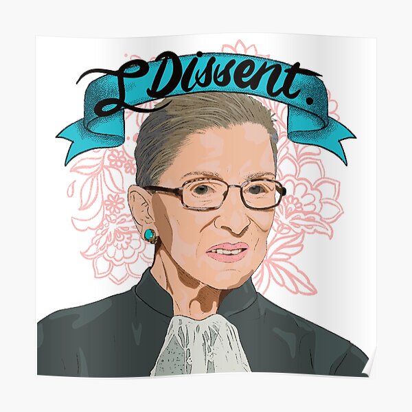 I Dissent Wall Art | Redbubble