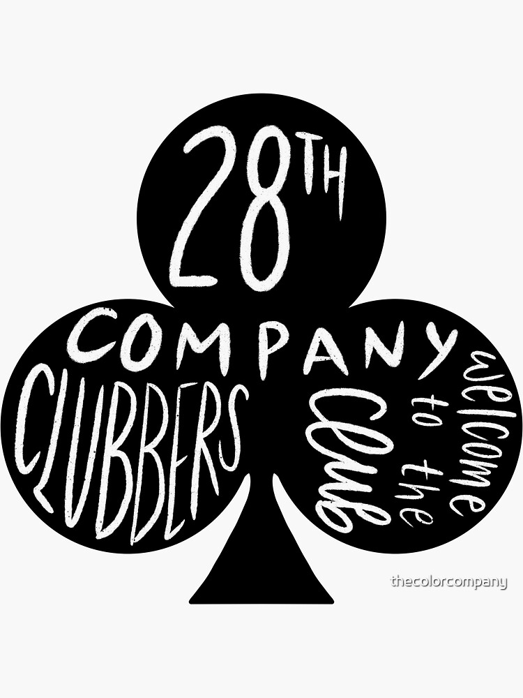 "usna 28th company!" Sticker for Sale by thecolorcompany | Redbubble