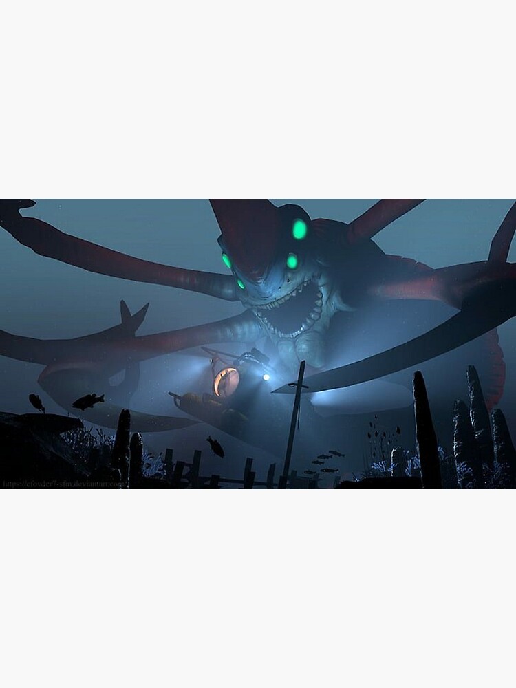 "Poster with reaper leviathan attacking cyclops" Art Print by ...