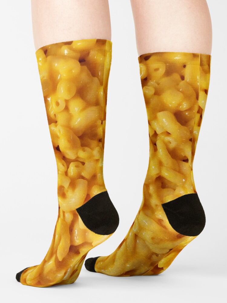 "Mac n' Cheesey" Socks for Sale by Swainathan | Redbubble