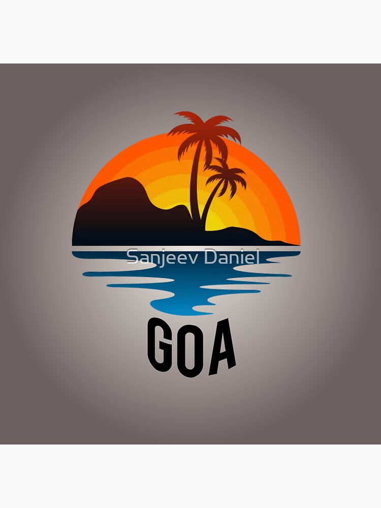 "Goa colorful paradise" Sticker by sanjeevdaniel | Redbubble