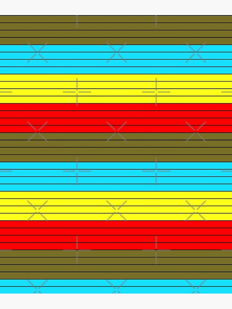 "Horizontal Colors" Poster by tmsarts | Redbubble