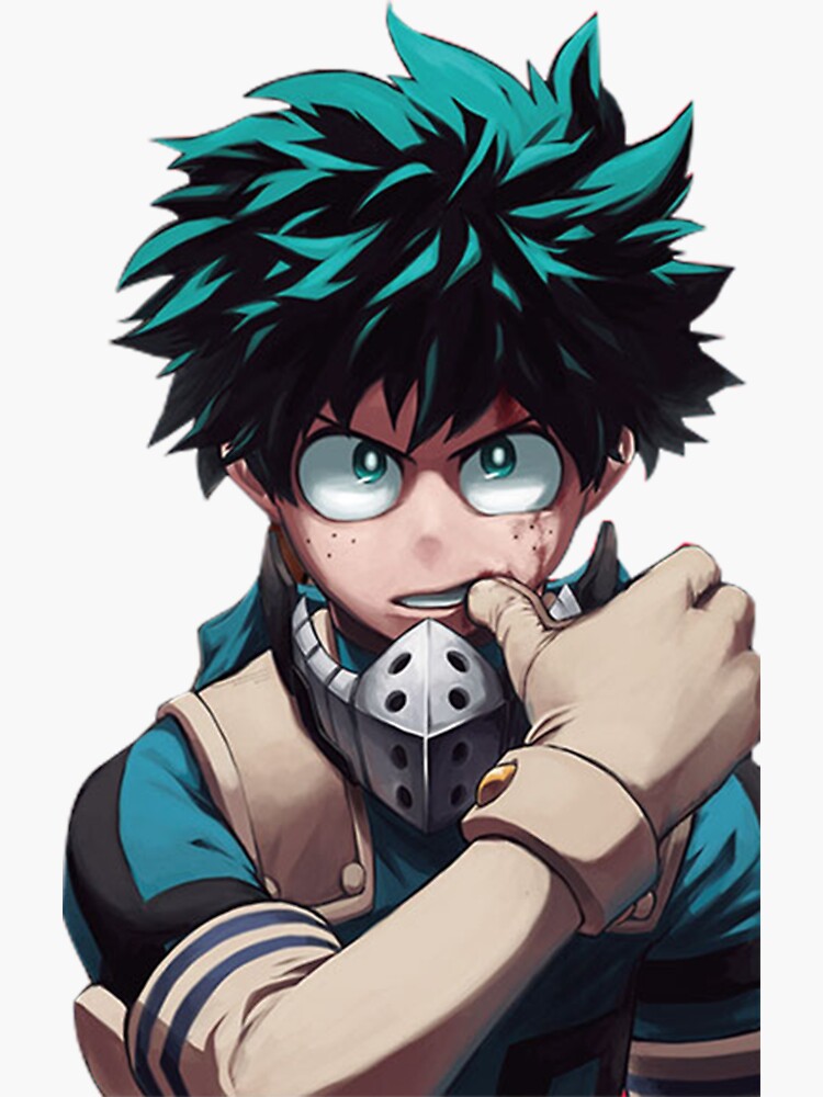 "My hero academia Dehu / Izuku" Sticker for Sale by NeidOne | Redbubble