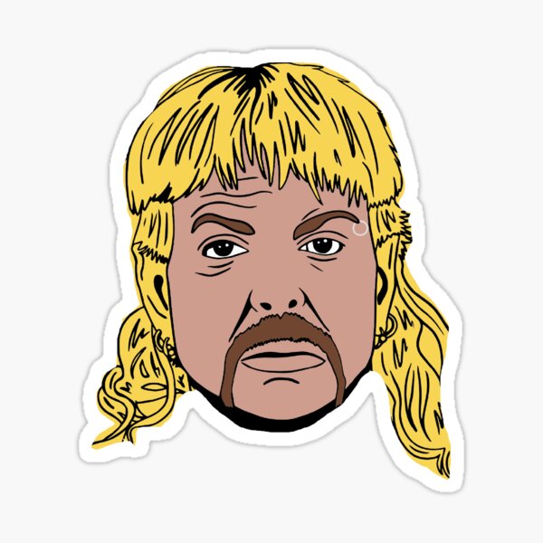Joe King Mugshot Stickers | Redbubble