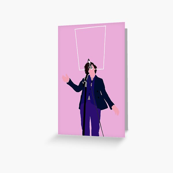 "Matty Healy Digital Artwork." Greeting Card for Sale by LozQuick ...