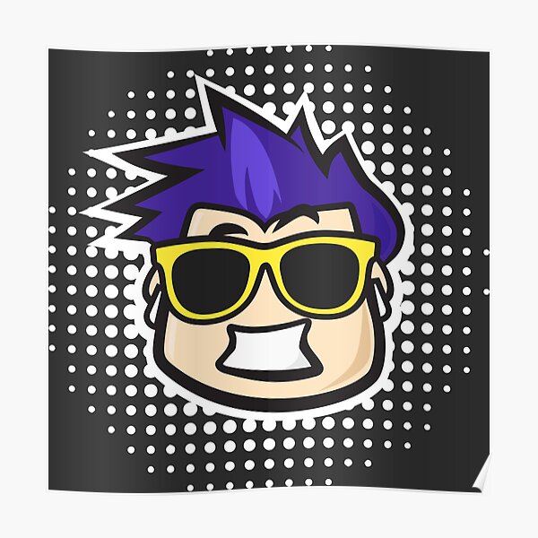 "Cool gamer kid with spiky hair" Poster by Theresthisthing | Redbubble