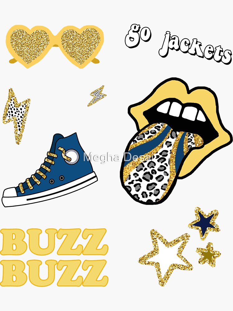 "VSCO Glitter pack - gatech" Sticker for Sale by mktd6 | Redbubble