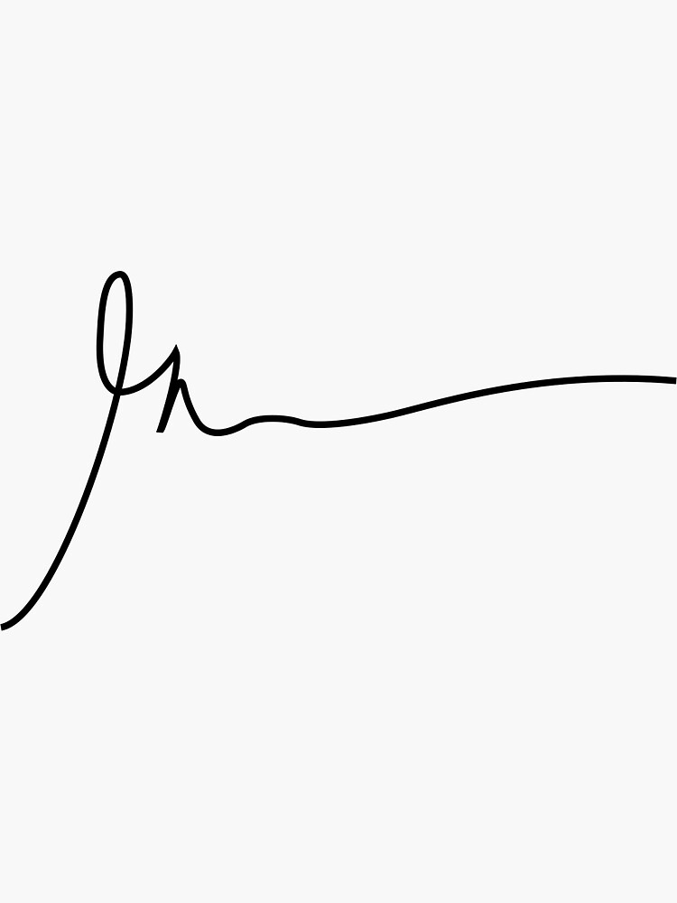 "Gary Vee's Signature Sign Sidned" Sticker by danielgessner | Redbubble