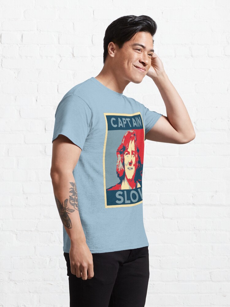"James May - Captain Slow" T-shirt by svaiga | Redbubble
