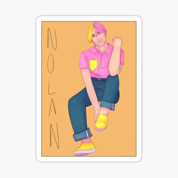 "Alias - Original Character - Nolan" Sticker by RoriKennedy | Redbubble