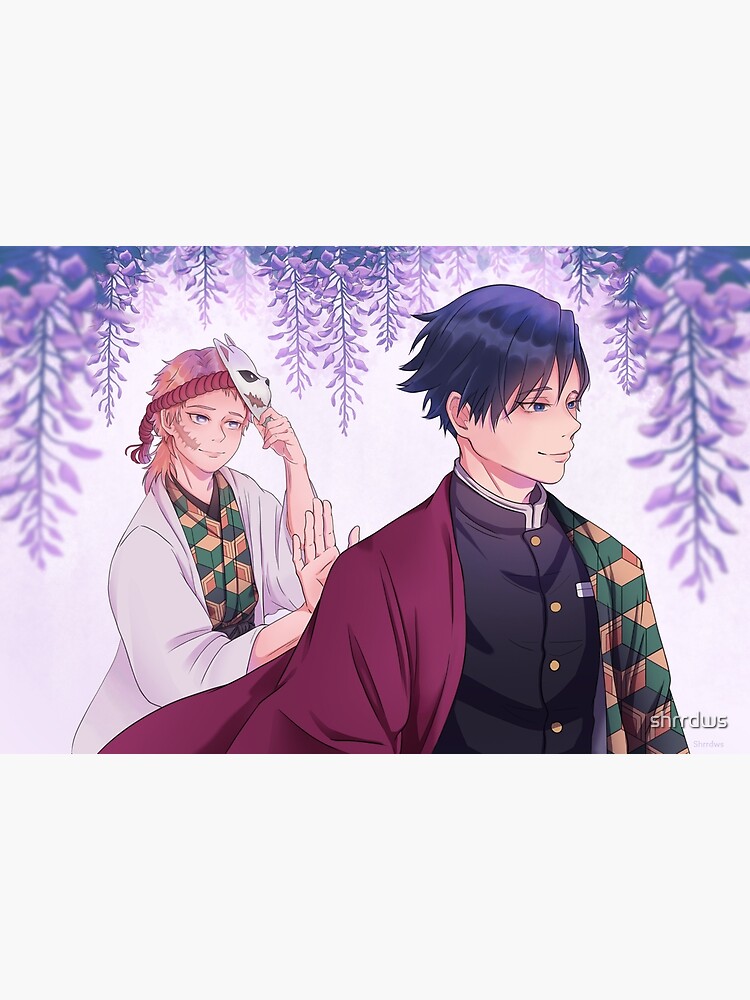 "Sabito & Giyuu (Kimetsu no Yaiba)" Art Print by shrrdws | Redbubble