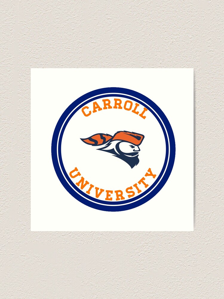 "Carroll University logo" Art Print by ehalverson101 | Redbubble