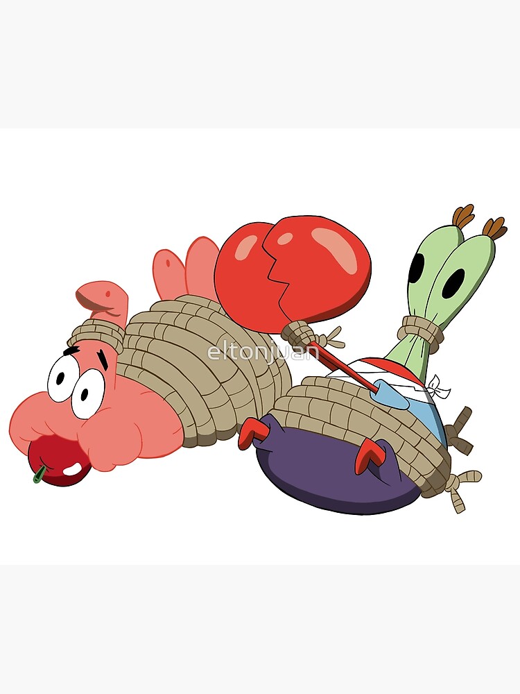 "Patrick and Mr. Krabs Tied Up" Poster for Sale by eltonjuan | Redbubble