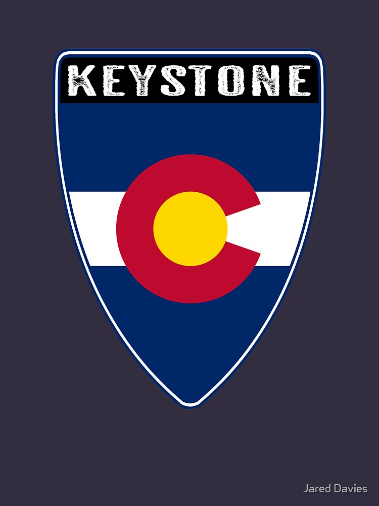 "Keystone Colorado Shield" T-shirt for Sale by MilitaryCandA ...