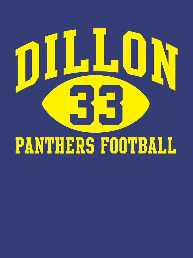 "Dillon Panthers Football #33" T-shirt for Sale by pootpoot | Redbubble ...