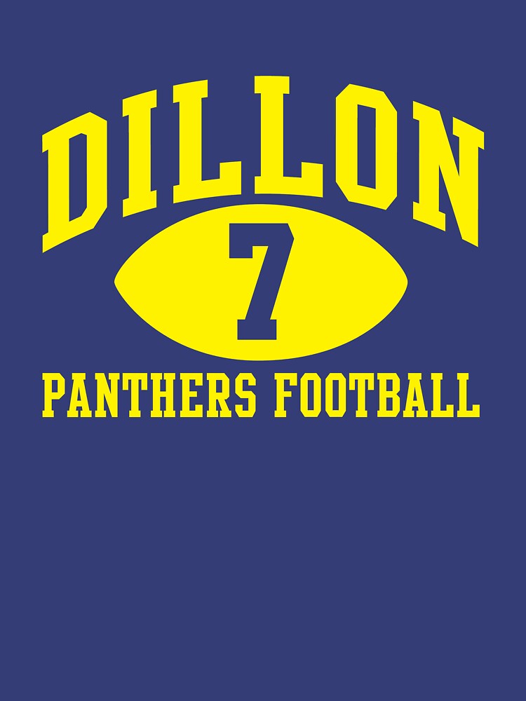 "Dillon Panthers Football #7" T-shirt for Sale by pootpoot | Redbubble ...