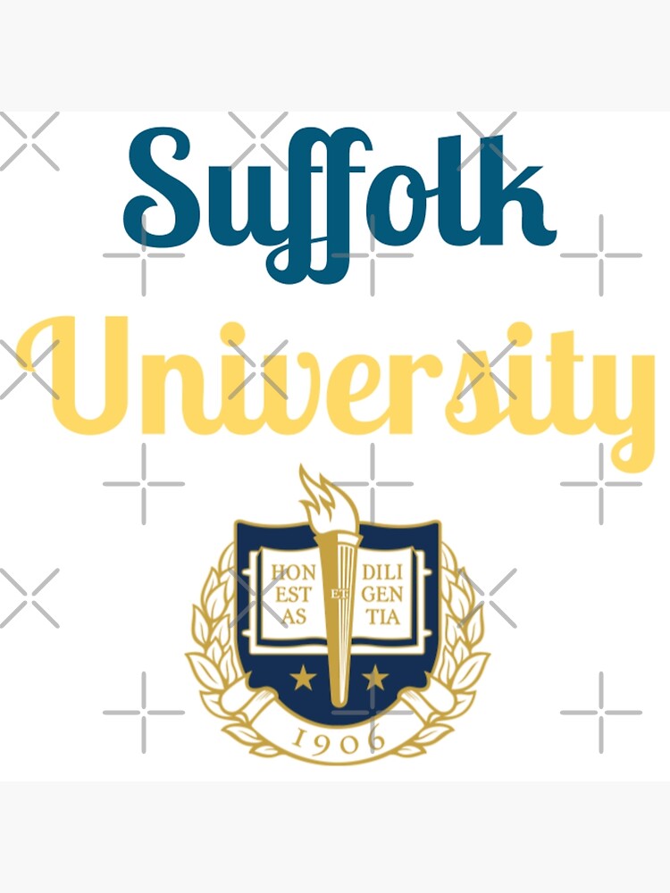 "Suffolk University Logo" Poster by Ka1830 | Redbubble