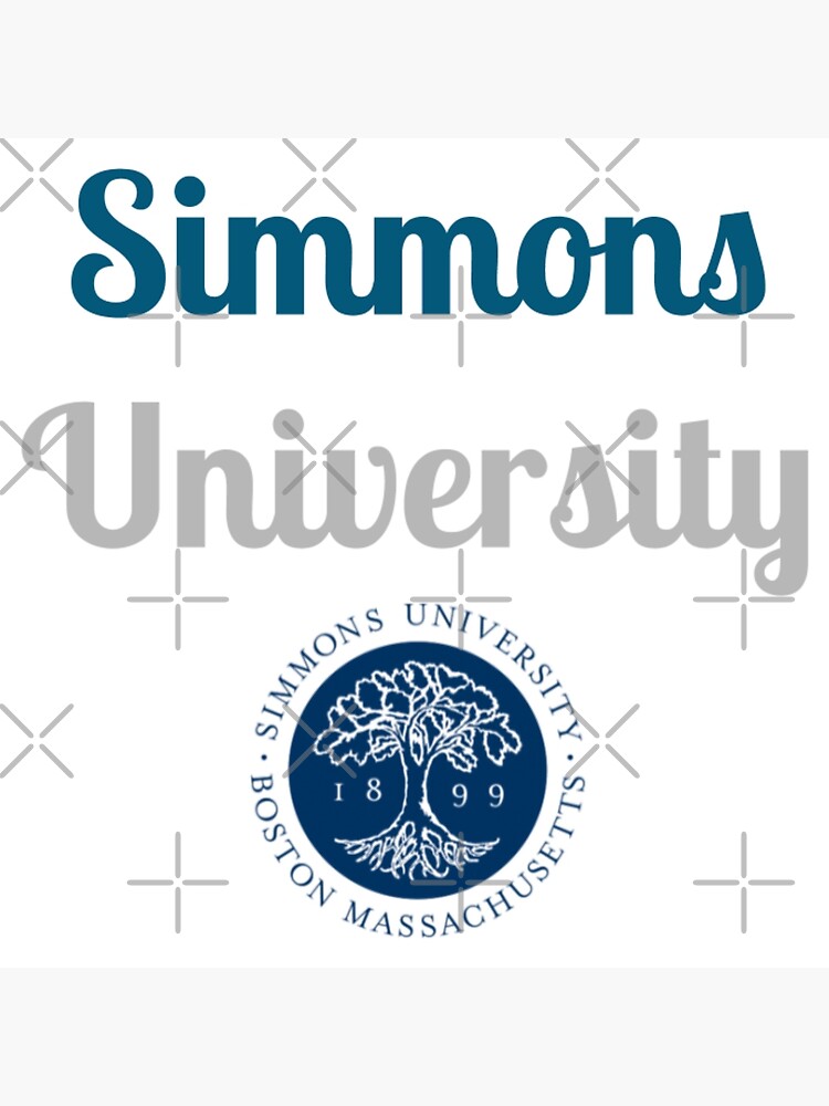 "Simmons University Logo" Art Print for Sale by Ka1830 | Redbubble