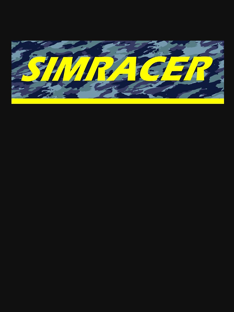 "Simracer Simracing Virtual Racing" T-shirt by Shirtprojekt | Redbubble ...