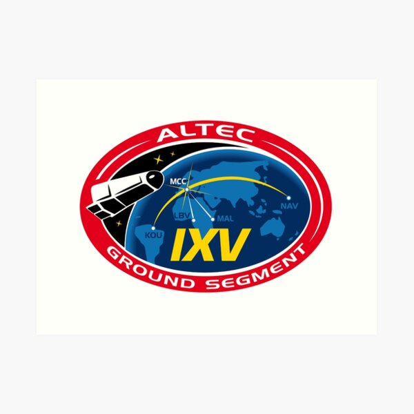 "ESA' ALTEC Program Logo" Art Print by Spacestuffplus | Redbubble