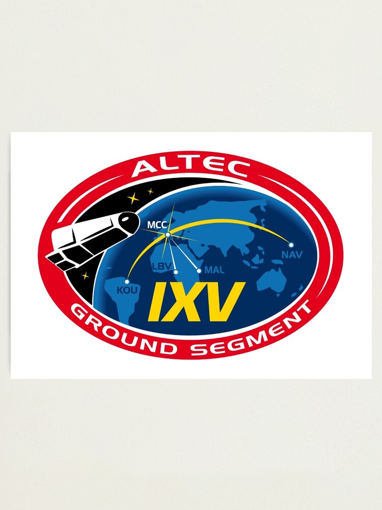 "ESA' ALTEC Program Logo" Photographic Print by Spacestuffplus | Redbubble