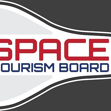 "Space Tourism Board Emblem" Sticker for Sale by Astrocrafts | Redbubble