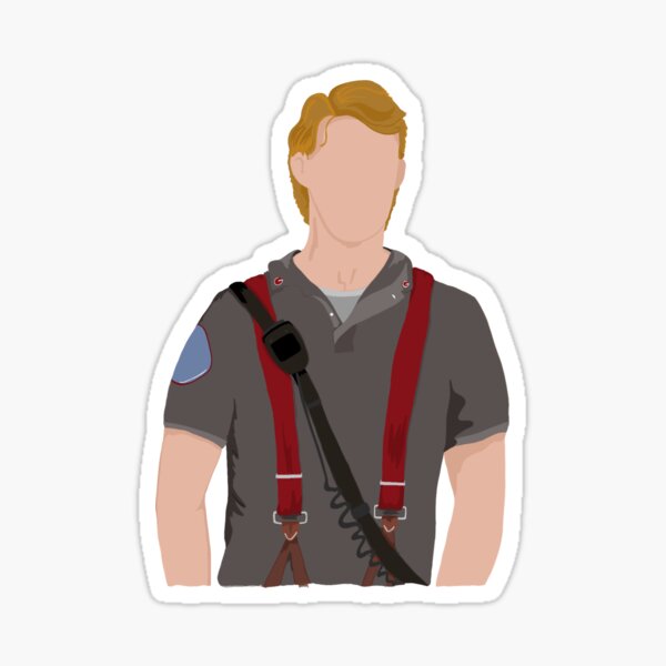 "Chicago Fire: Matt Casey" Sticker for Sale by emkova | Redbubble