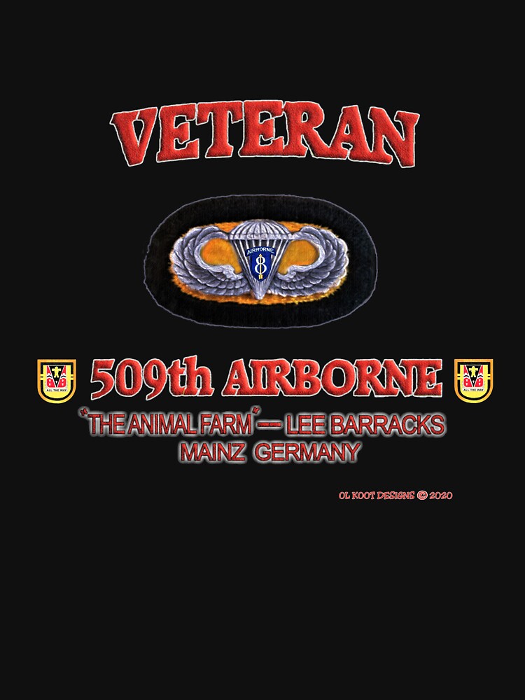 "2nd Battalion 509th AIRBORNE" T-shirt for Sale by Ol-Koot | Redbubble ...