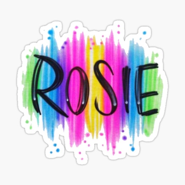 "rosie" Sticker by Samereisheh | Redbubble