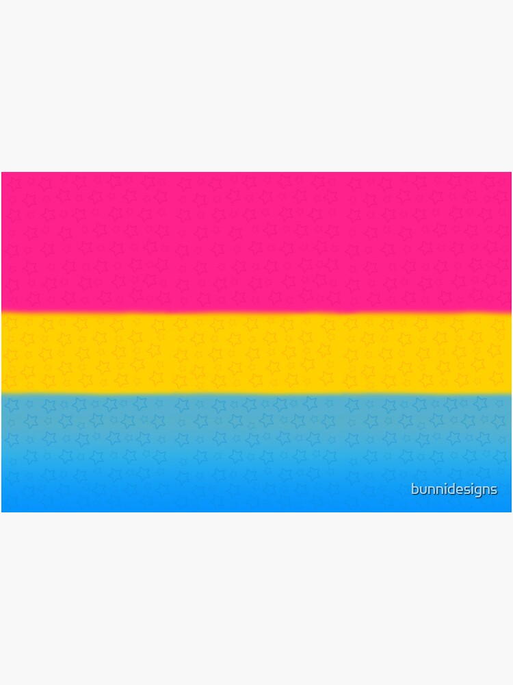 "Pan Pride " Sticker for Sale by bunnidesigns | Redbubble
