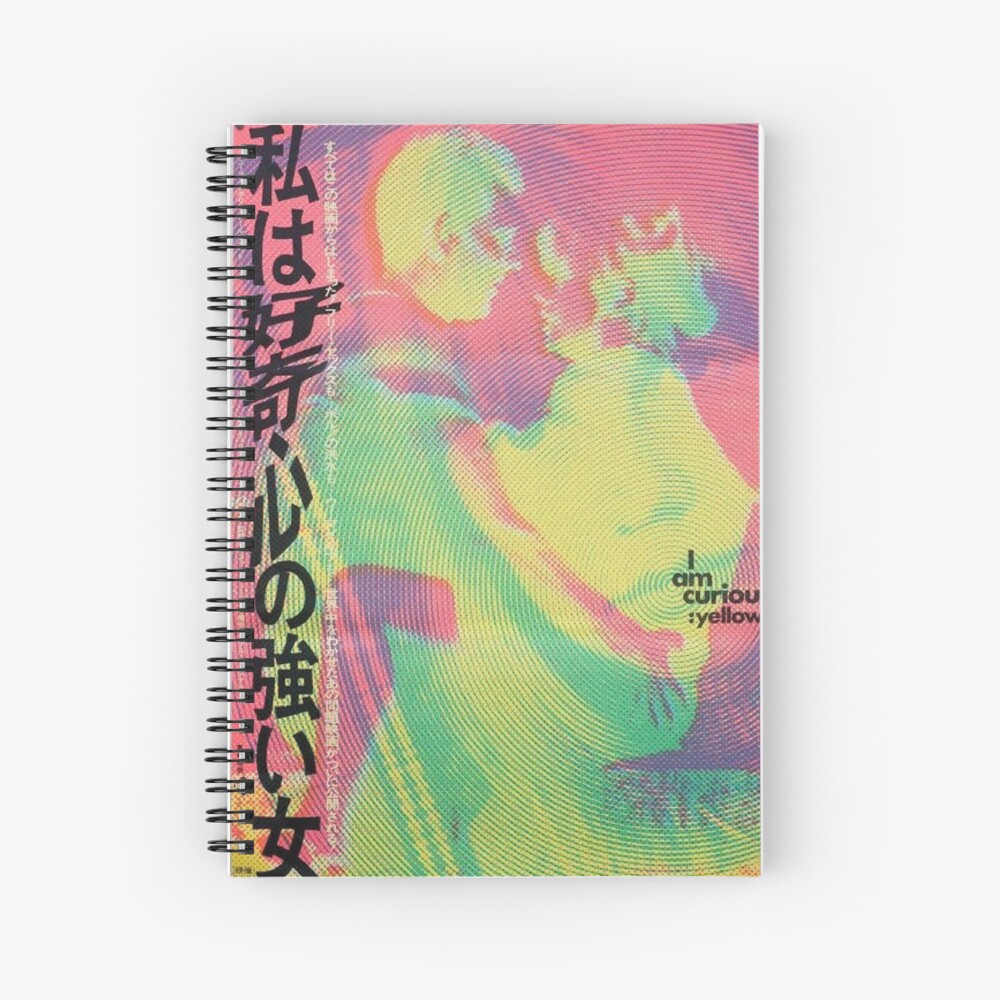 "thermal y2k poster" Spiral Notebook for Sale by elinguinness | Redbubble