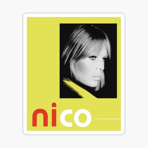 "Nico " Sticker for Sale by NisiMasa | Redbubble