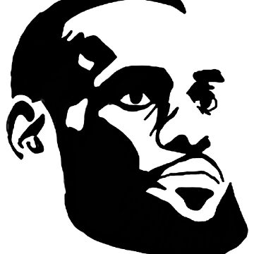 Lebron James Stencil
