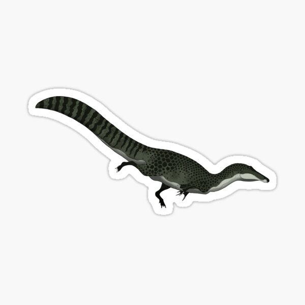 "Sigilmassasaurus brevicollis" Sticker for Sale by Archosaurus | Redbubble