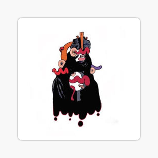 "Abstract Quadeca Art" Sticker by Sugze | Redbubble