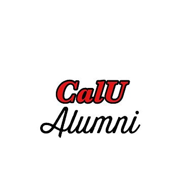 "calu alumni " Sticker for Sale by makpendleton | Redbubble