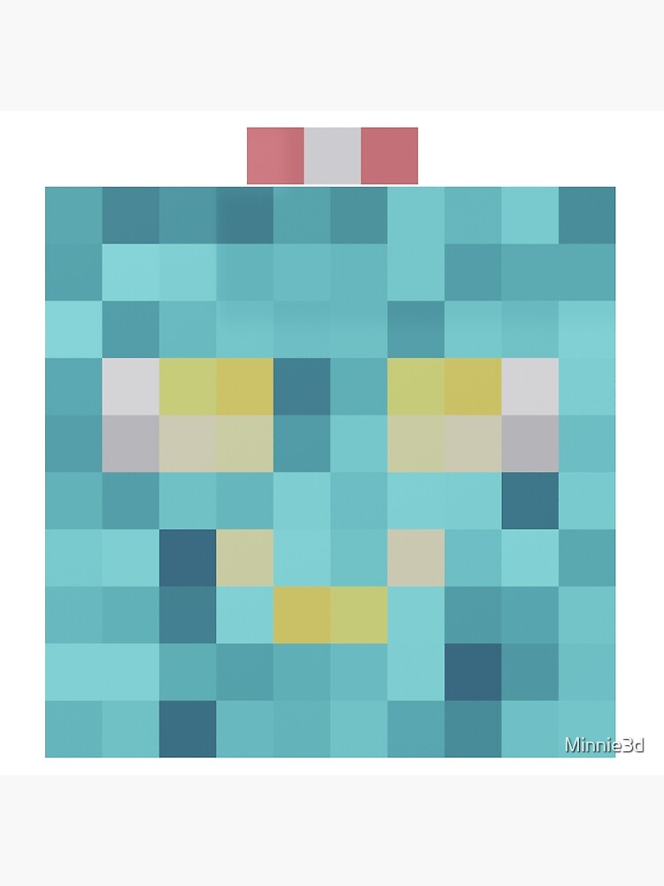 "Baby Girl Block Head" Poster for Sale by Minnie3d | Redbubble