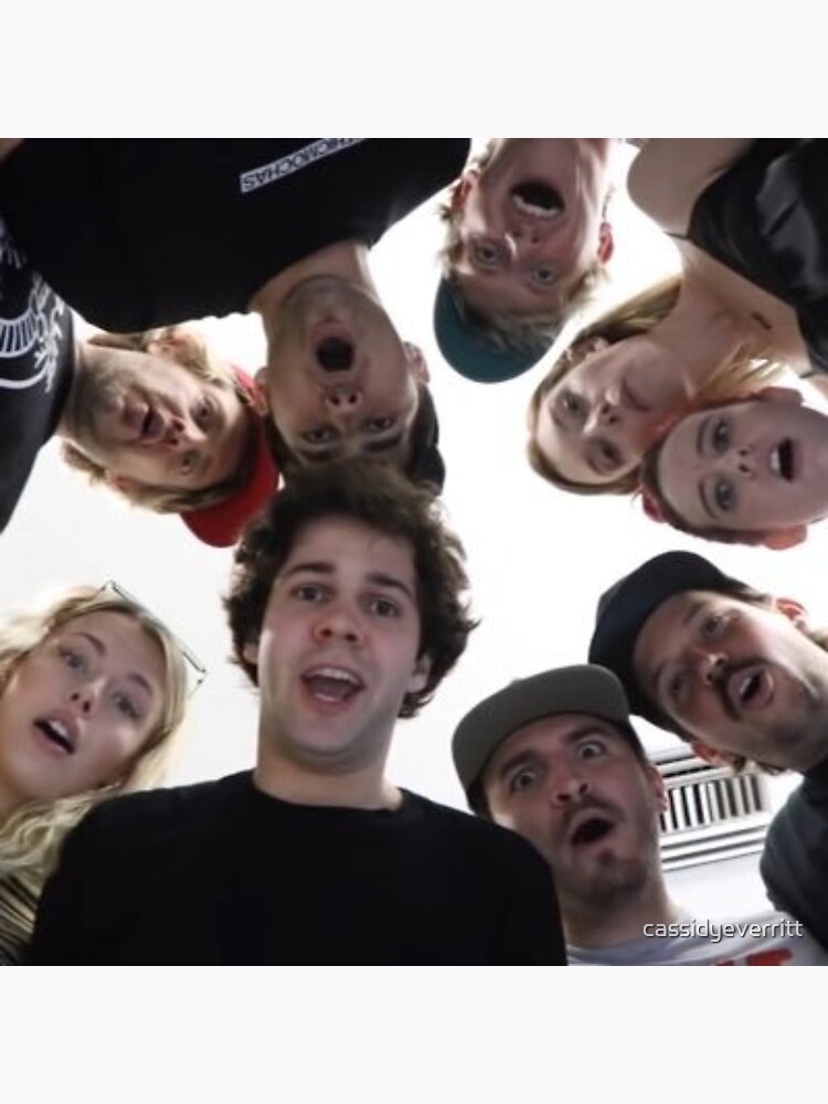 "David & Friends" Poster by cassidyeverritt | Redbubble