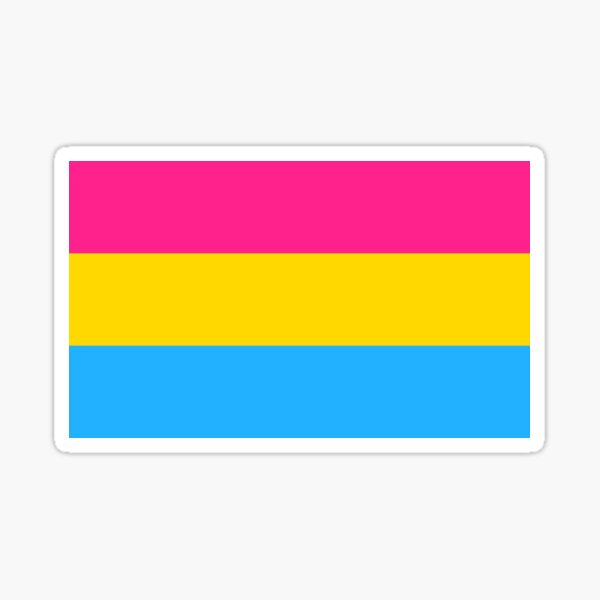"Pansexual Pride Flag" Sticker for Sale by GillyTheGhillie | Redbubble