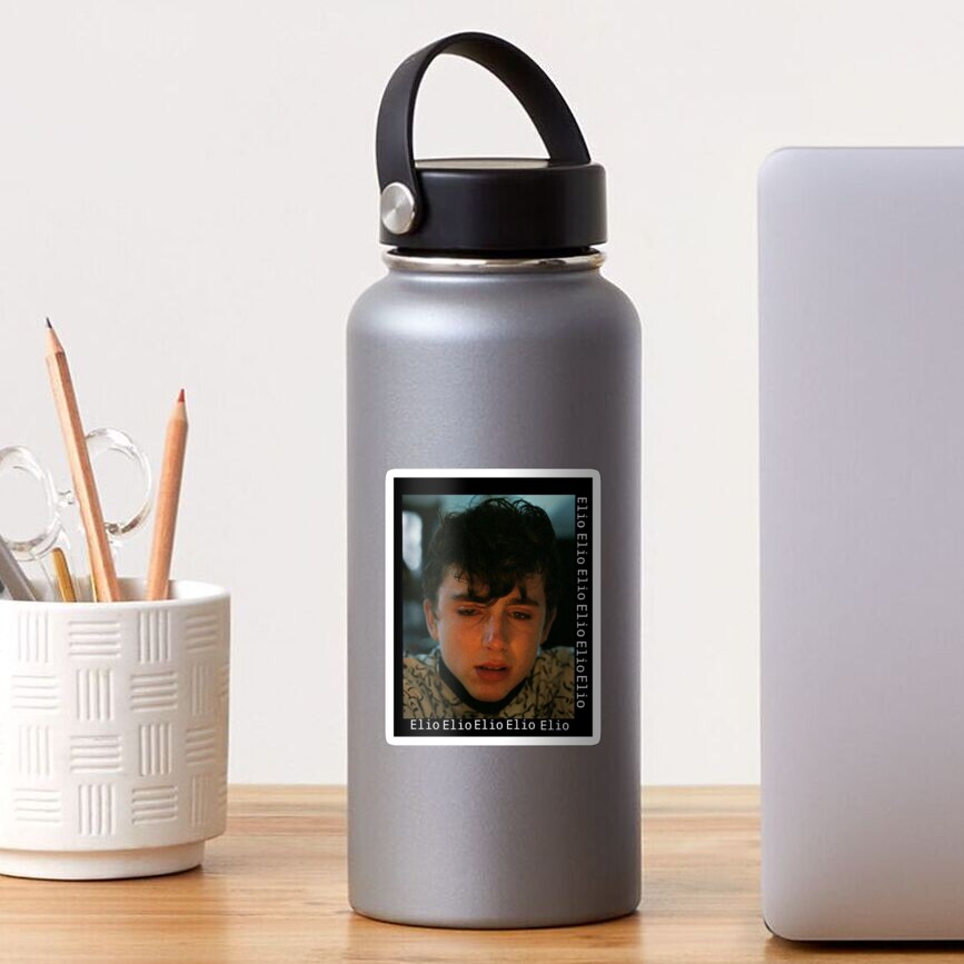 "sad bois hours (elio crying last scene)" Sticker for Sale by ...