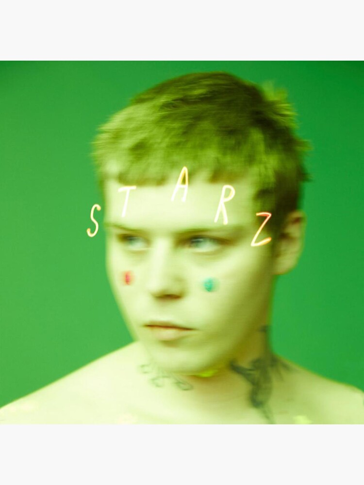 "YUNG LEAN STARZ" Sticker for Sale by regan301 | Redbubble