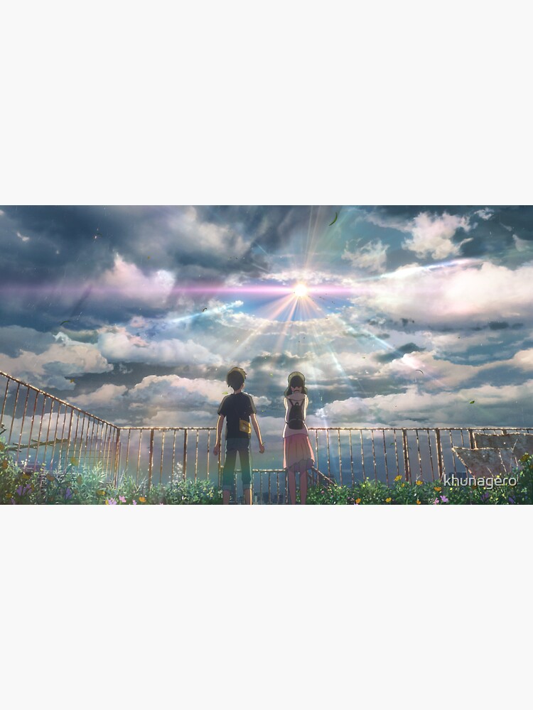 "Weathering with You" Sticker for Sale by khunagero | Redbubble