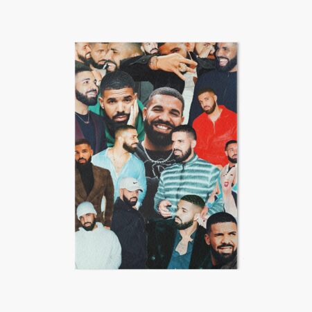 "drake collage" Art Board Print for Sale by katecrawford26 | Redbubble