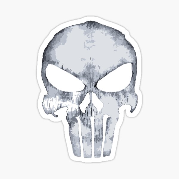 "Skull Face" Sticker for Sale by aliberalino | Redbubble