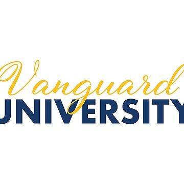 "Vanguard University" Sticker for Sale by awkwardlyartsyy | Redbubble