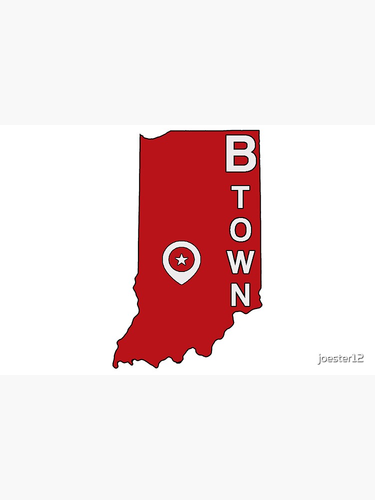 "Bloomington B-Town sticker" Sticker for Sale by joester12 | Redbubble